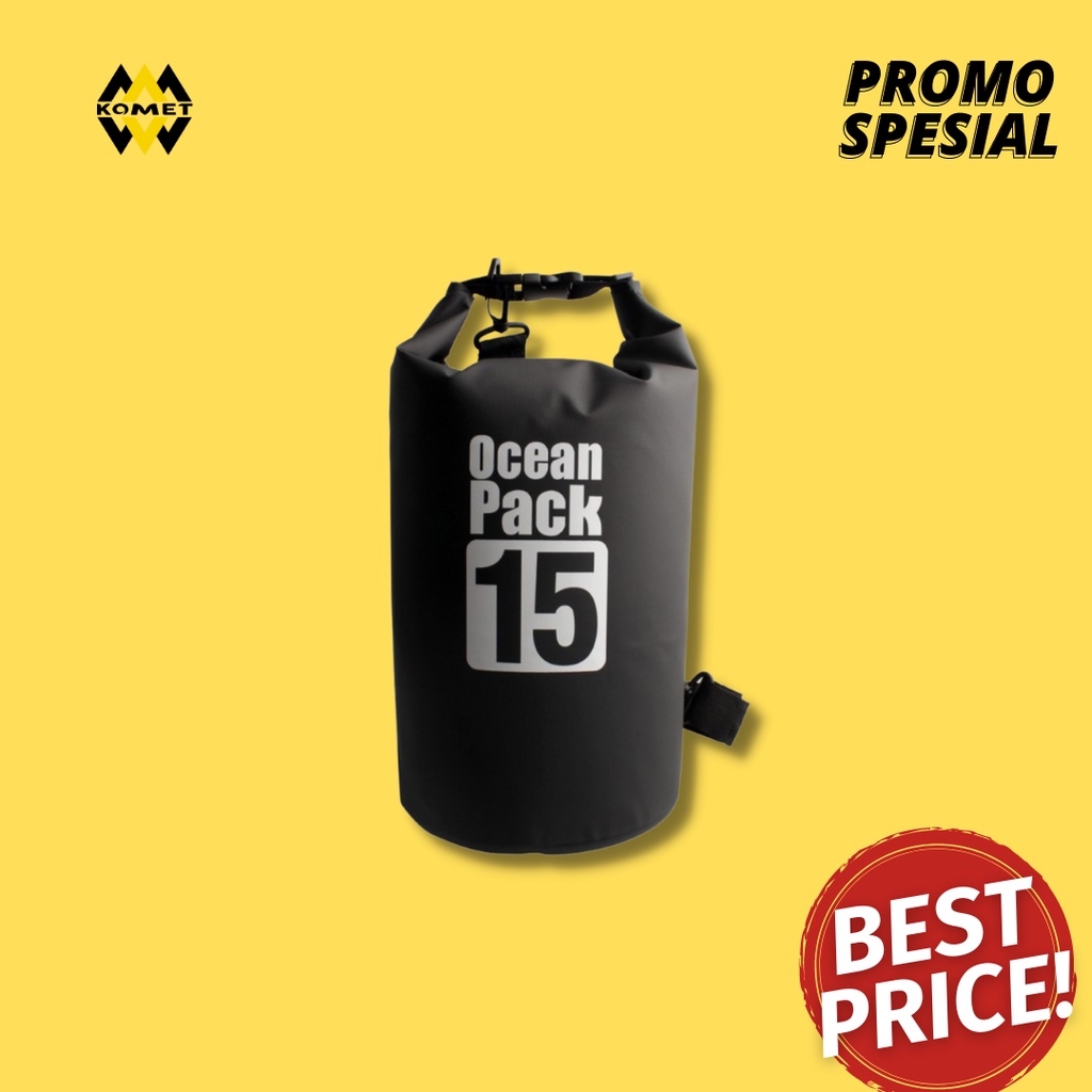 Jual Drybag Ocean Pack 15 Liter - waterproof | Shopee Indonesia