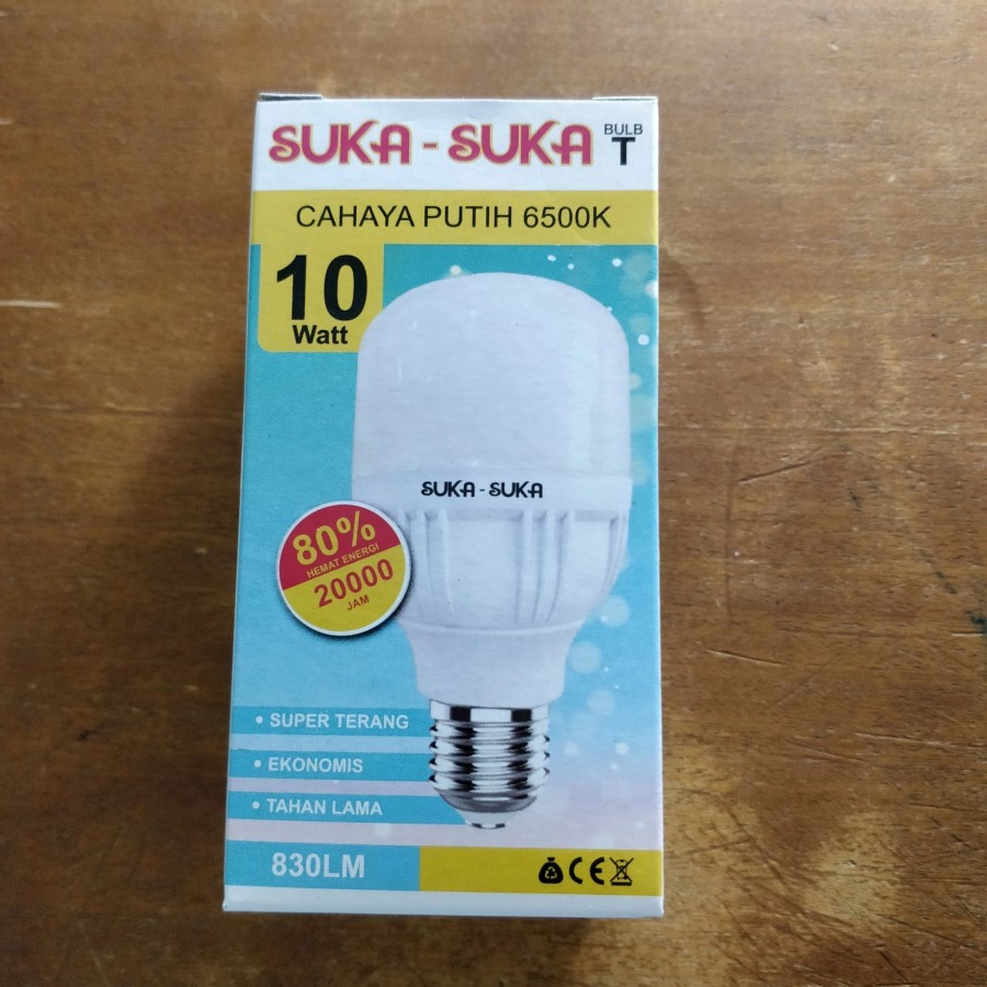 Jual LAMPU LED 10 WATT CAHAYA PUTIH LAMPU LED MERK SUKA SUKA CAHAYA PUTIH LAMPU LED | Shopee ...