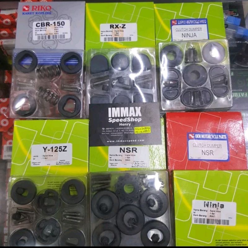Jual Karet Rumah Kopling Set Riko Yamaha RXZ RX king 125Z Honda CBR 150 ...