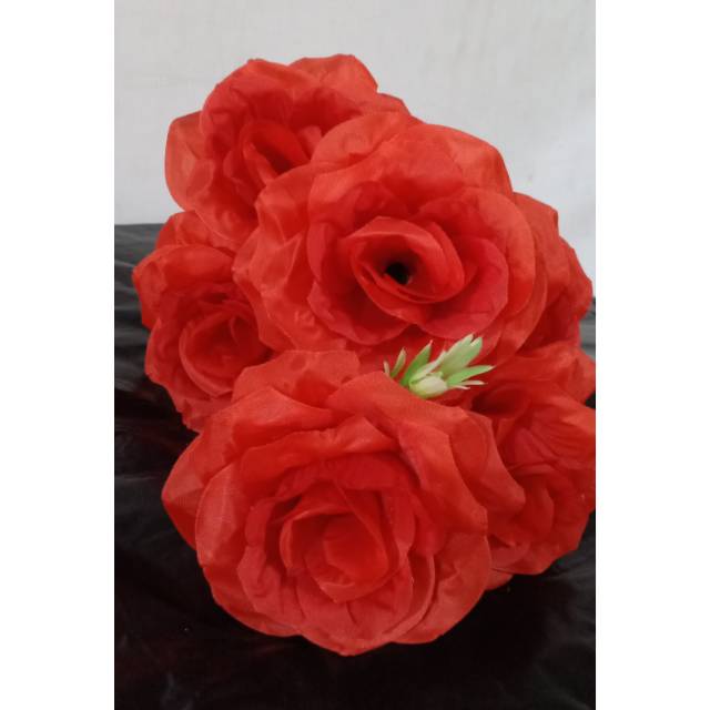 Jual Bunga mawar mekar merah 6 k (686) | Shopee Indonesia