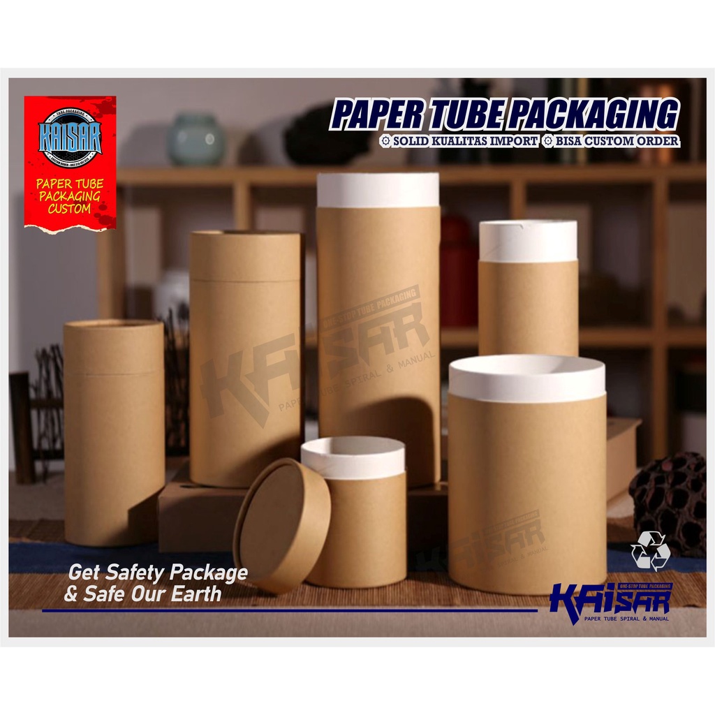 Jual PACKING KERTAS SELONGSONG PAPER TUBE LENGKUNG | Shopee Indonesia