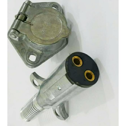 Jual Plug Socket Trailer 2 pin Heavy Duty Trailer set | Shopee Indonesia