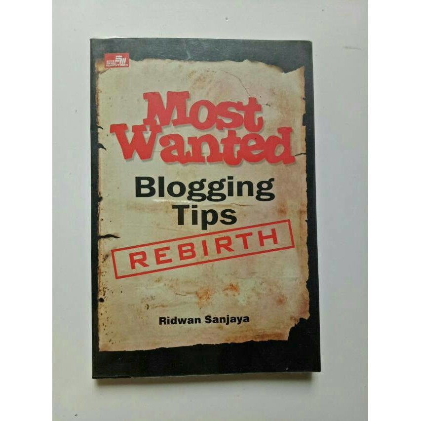 Jual Buku Most Wanted Blogging Tips Rebirth | Shopee Indonesia