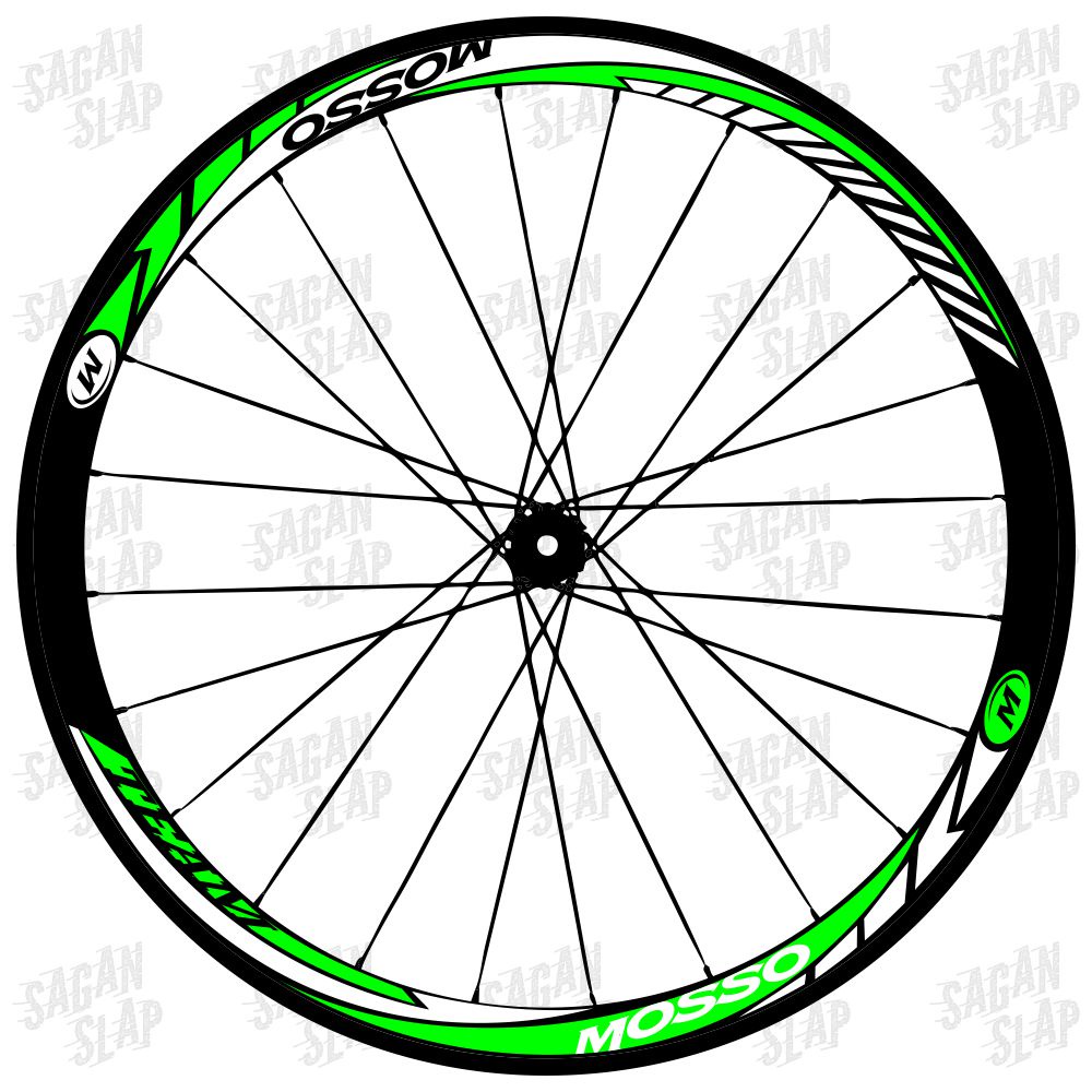 Jual Sticker Rims MOSSO Lebar Stiker 3 cm Decal rim sepeda roadbike ...