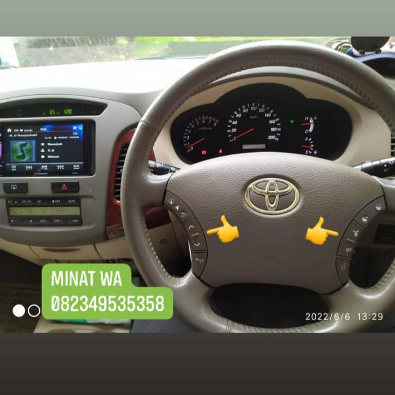 Jual Tombol Audio Remote Stir Toyota Innova Lama tipe V Old 2004-2011 ...
