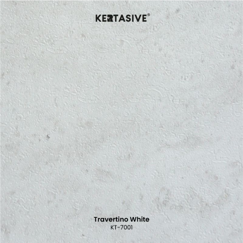 Jual KERTASIVE PVC INTERIOR FILM-TRAVERTINO WHITE-KT 7001-WHITE ...