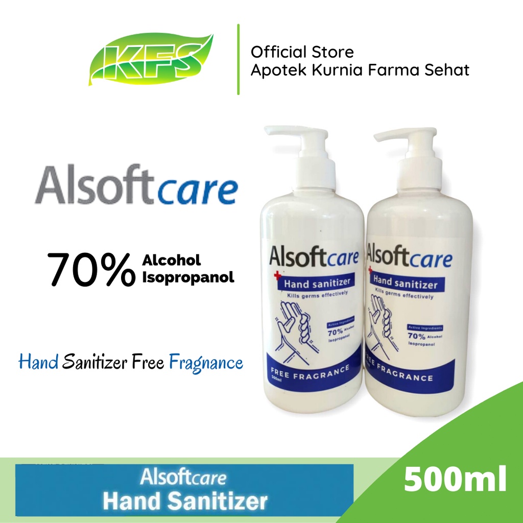 Jual Hand Sanitizer Alsoft Care 500ml | Shopee Indonesia