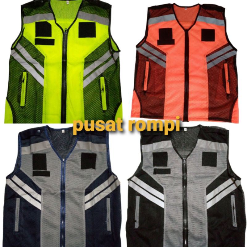 Jual Rompi Jaring,Rompi Safety,Rompi Tambang,Rompi Ojeg. | Shopee Indonesia