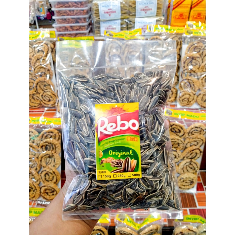 Jual Sedap Snack - Kuaci Rebo Kiloan 500gr Murah Kuaci Bunga Matahari ...