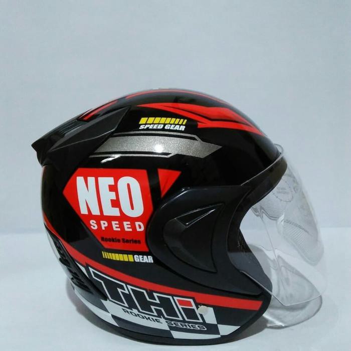 Jual HELM NEO RED BLACK DOFF BASIC SNI suku cadang | Shopee Indonesia