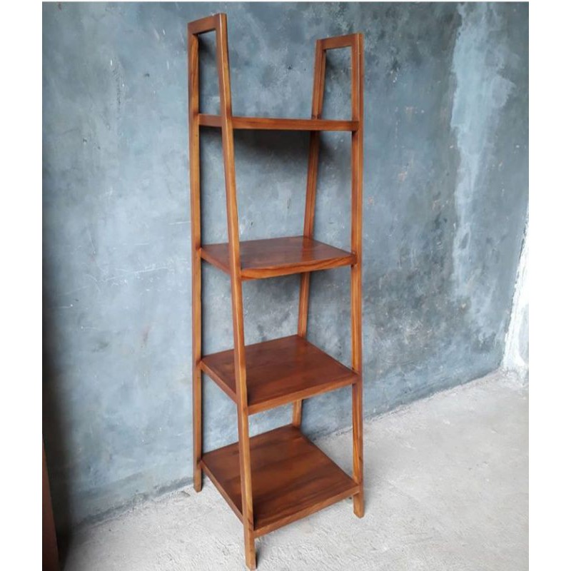 Jual RAK IKEA (Tinggi 50 cm) Bahan Kayu Jati | Shopee Indonesia