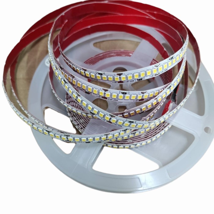 Jual Lampu Led Strip 12V DC SMD 2835 240 Mata Led Per Meter 1200 Led /Roll Flexible Strip Linear ...
