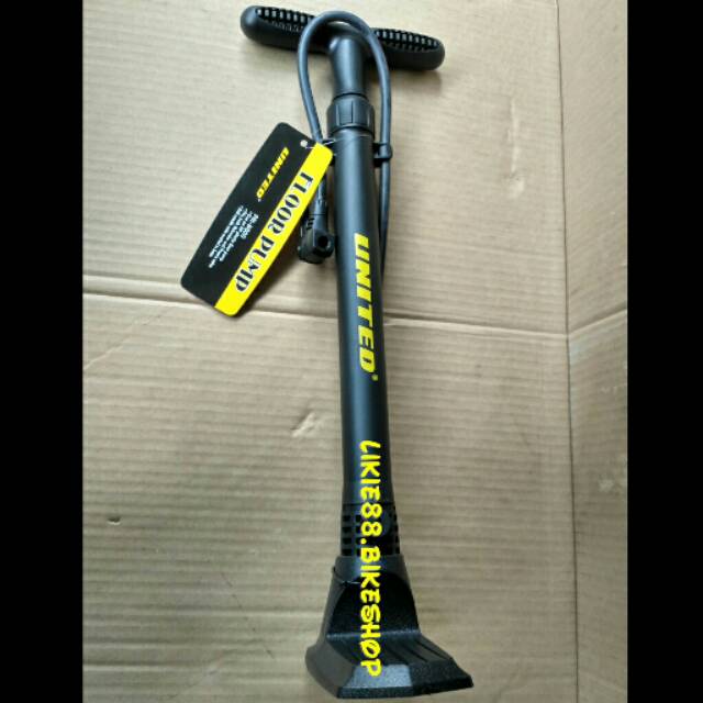 Jual Pompa tangan / lantai sepeda United PVC hitam PM8800 | Shopee ...
