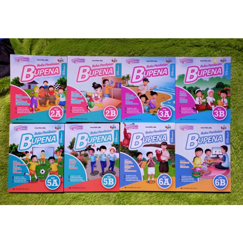 Jual ORIGINAL BUKU PENILAIAN BUPENA TEMATIK TERPADU KELAS 2A 2B 3A 3B ...