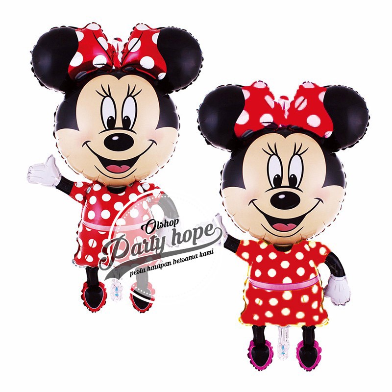 Jual Balon Foil Minnie mouse Jumbo / Balon Minnie mouse / Balon ...