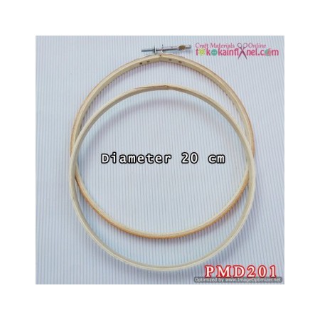 Jual Pmd201 Pemidang / Ram Kayu Diameter 20cm | Shopee Indonesia