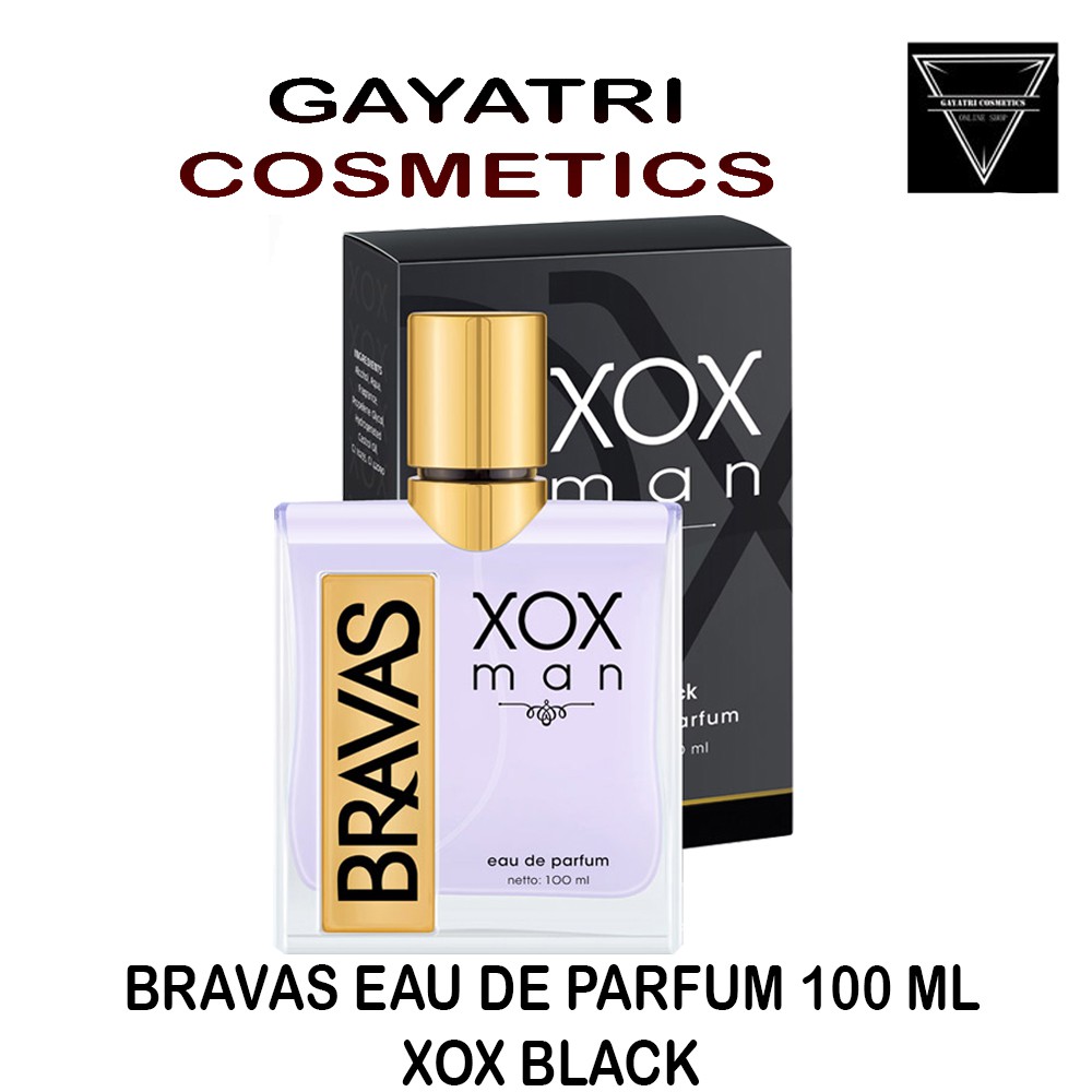Jual Bravas XOX Man Black Eau De Parfum 100ml | Shopee Indonesia