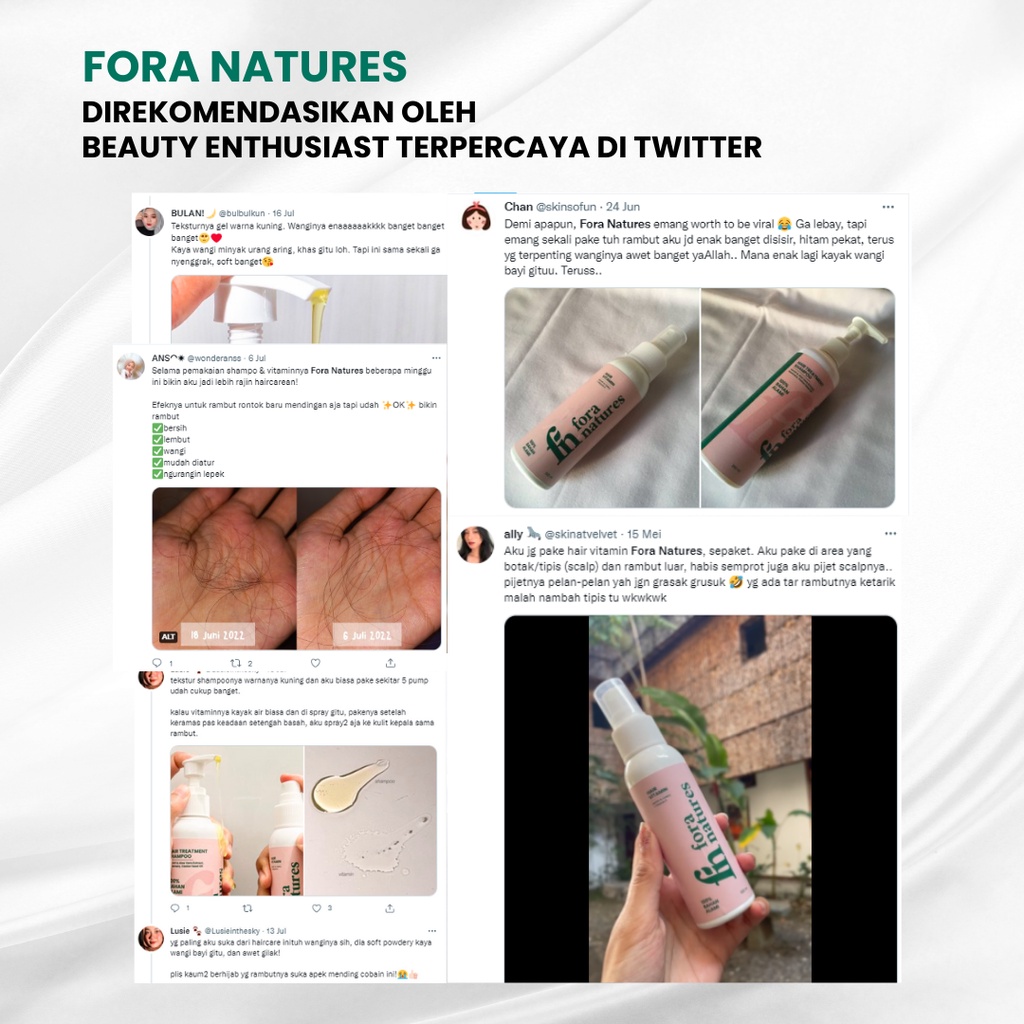 Jual Fora Natures Minyak Kemiri Penumbuh Rambut 2 pcs | Shopee Indonesia