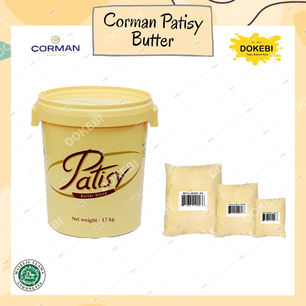 Jual Corman Butter Patisy Blend 500 GR Butter Import Kualitas Wisman ...