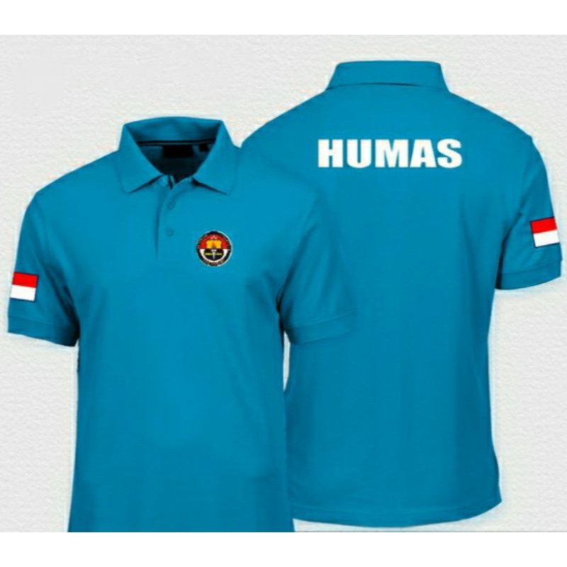 Jual Kaos Humas polri kaos polo Humas polri baju humas polri Kaos kerah ...