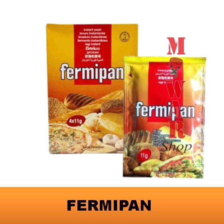 Jual FERMIPAN Ragi Kering Ragi Bubuk Instant Pengembang Bahan Kue Roti ...