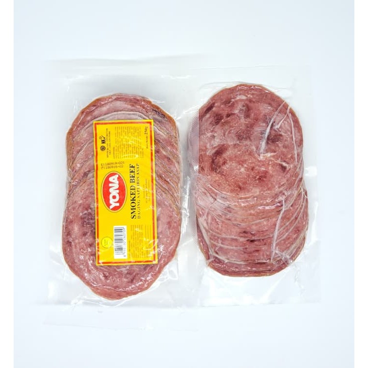 Jual Smoked Beef Yona kemasan 250gr | Shopee Indonesia