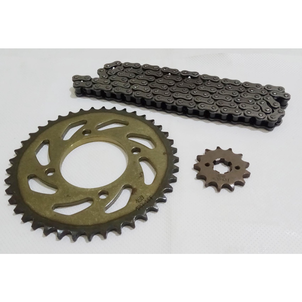 Jual KAPPA GEAR SET KOMPLIT JUPITER Z1. GIGI TARIK GOLD DAN RANTAI ...