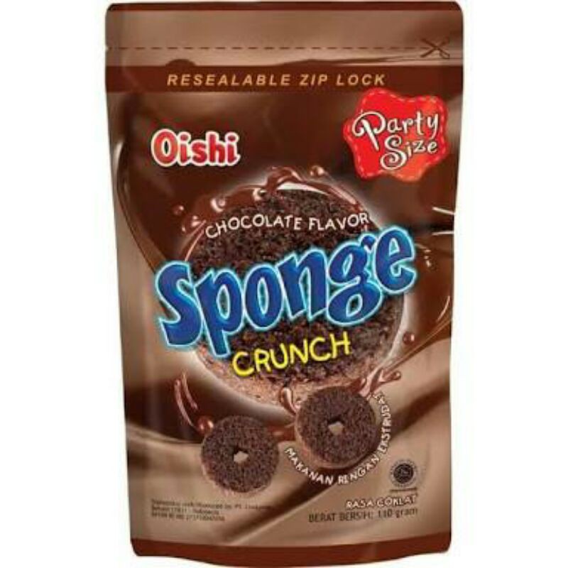 Jual SPONGE CRUNCH OISHI SNACK CEMILAN RINGAN | Shopee Indonesia