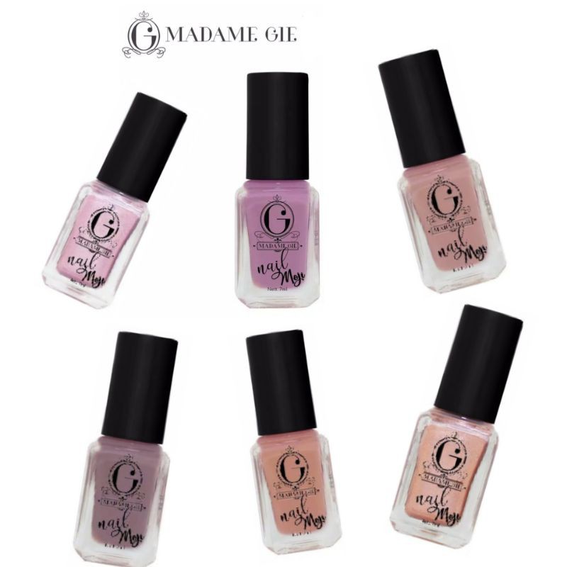 Jual Madame Gie Nail Moji Nude Series ( Kuteks ) | Shopee Indonesia