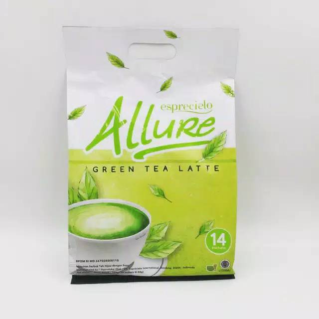 Jual Esprecilo Allure green tea Latte dan Vanilla Late | Shopee Indonesia