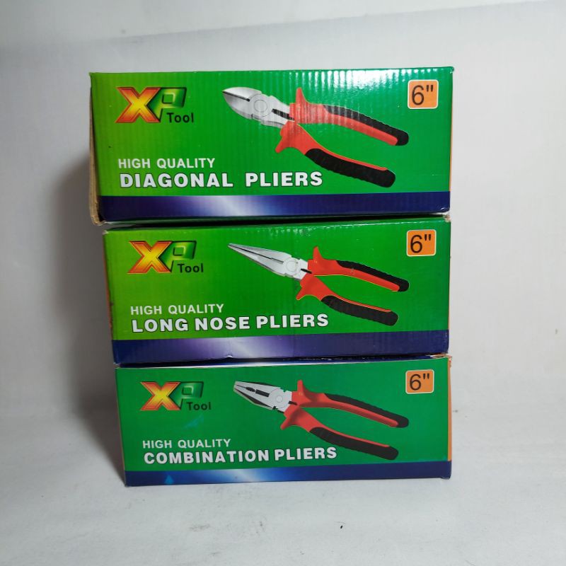 Jual Tang 6 inch XP Tool / Tang Kombinasi / Tang Lancip / Tang Potong ...