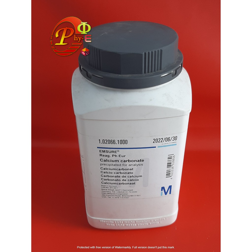 Jual Calcium Carbonate Merck / Kalsium Karbonat / CaCO3 Per 5 gram ...