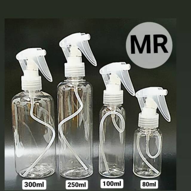 Jual Botol Trigger Spray 300ml 250ml 100ml 80ml | Botol Plastik Kosong Kispray Semprot Sprey ...
