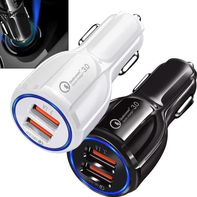Jual F Charger Mobil Quick Car Charger Casan Mobil Qualcomm 3.0 W56E ...