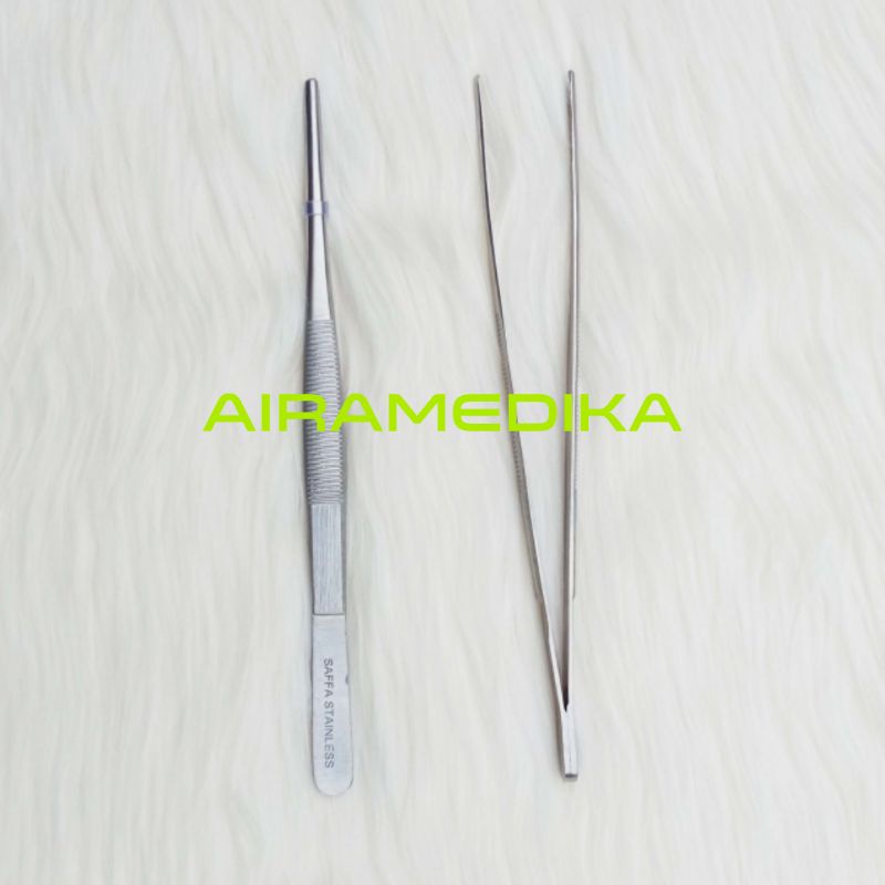 Jual Pinset Anatomi 18cm Stainless Steel / Pincet Anatomi 18cm / Pinset ...