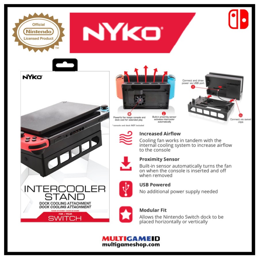 Jual Switch Intercooler Stand (NYKO) | Shopee Indonesia