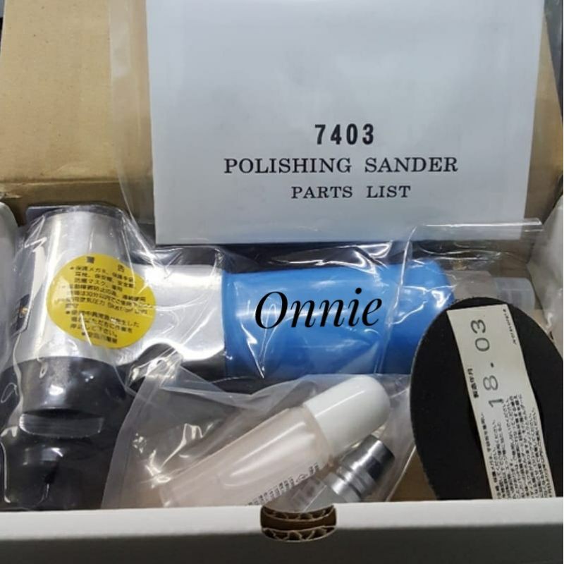 Jual 3M 7403 Air Polishing Sander Pneumatic Brufing Tools Original Japan | Shopee Indonesia