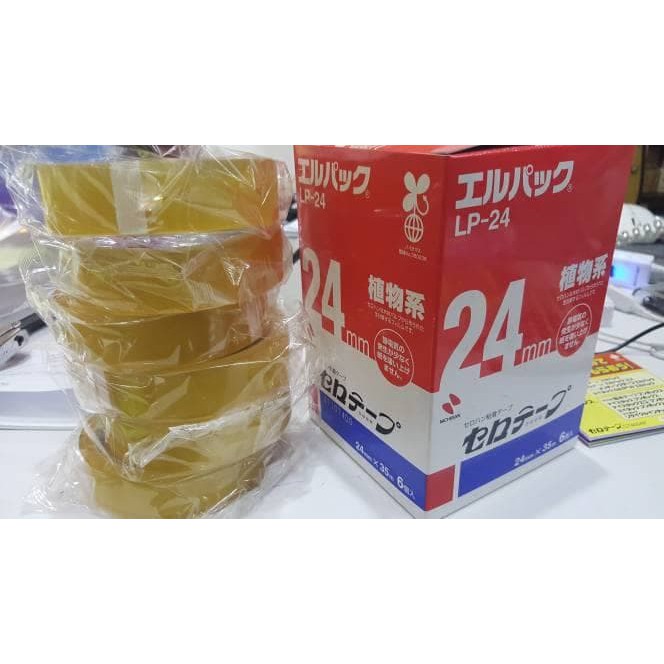Jual Isolasi / lakban / tape NICHIBAN 1inch / 24mm | Shopee Indonesia