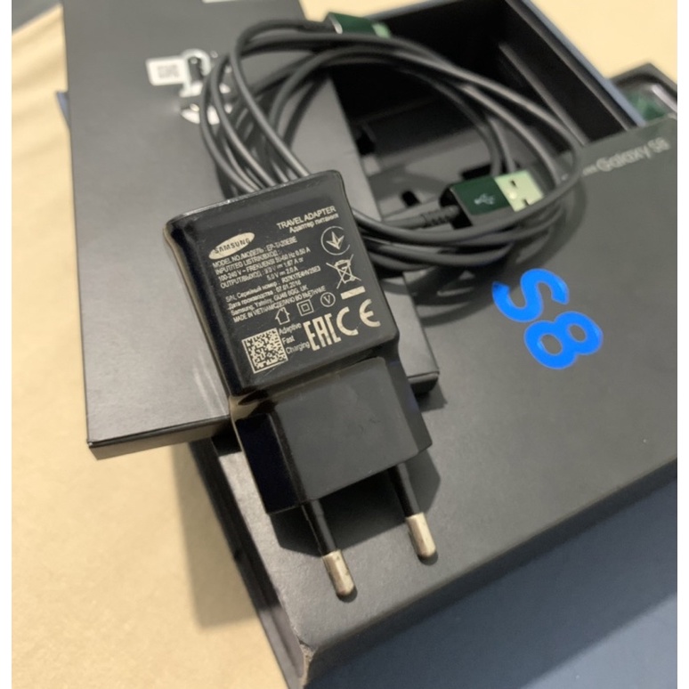 Jual Charger Original Samsung Bawaan Dari HP Cas Support S8 S8+ S9 S9+ Garansi 2 Bulan Lengkap ...