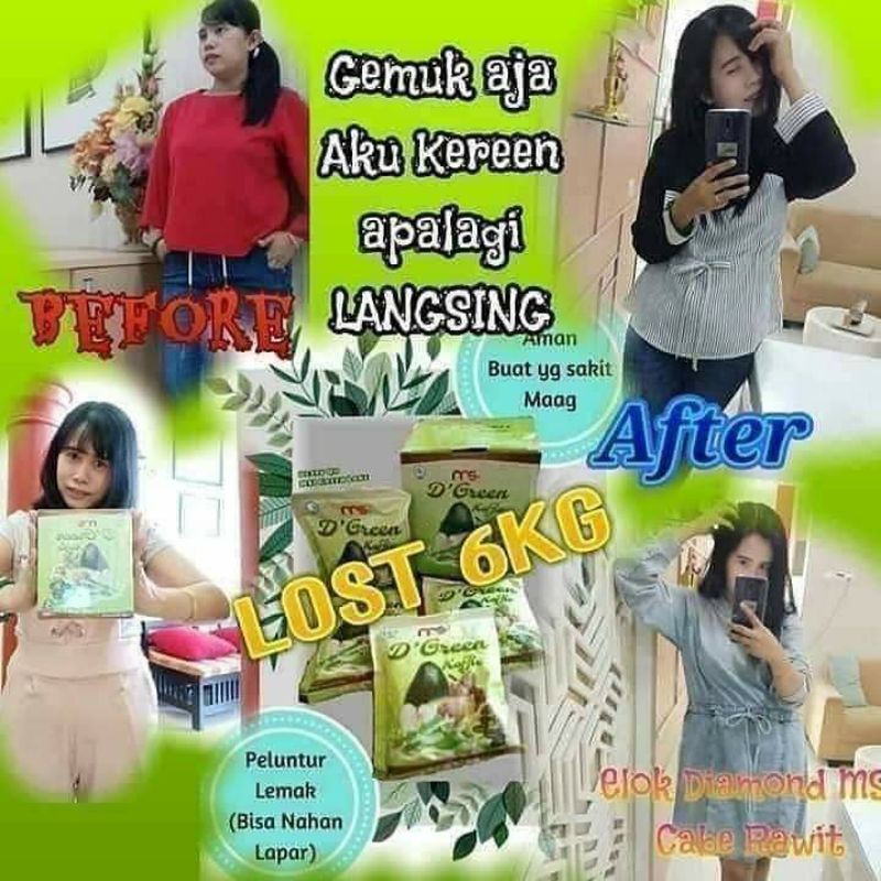 Jual D'GREEN KOHIE MSI 100% ORIGINAL | Shopee Indonesia