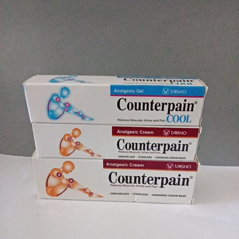 Jual Counterpain Analgesic Cream 30 gr 15 gr | Shopee Indonesia