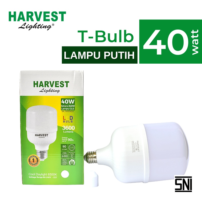 Jual Harvest Lighting 40 watt T-Bulb Lampu Kapsul LED 40w Lampu Hemat Energi Original ...