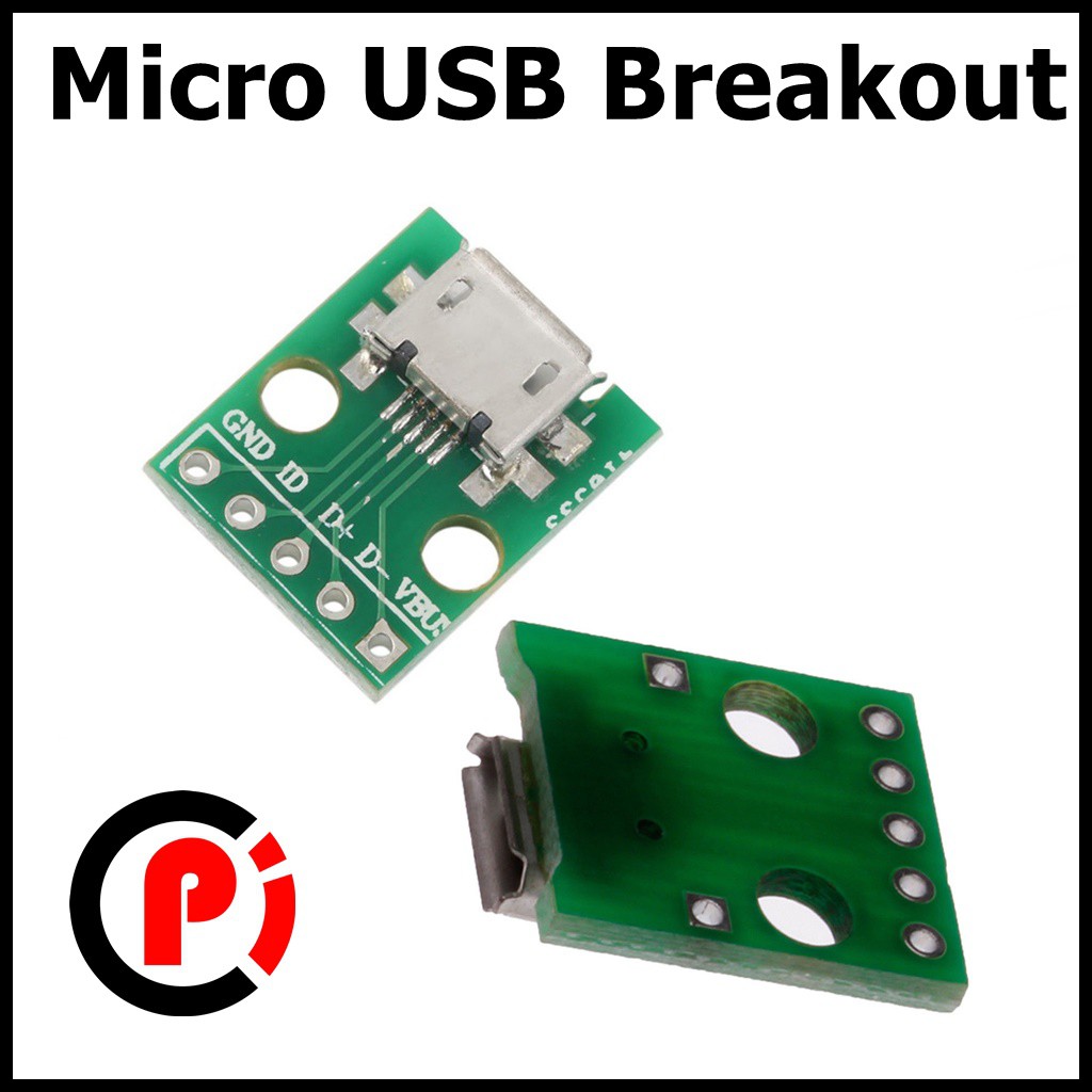 Jual Micro USB Converter Breakout Board to 5-Pin DIP Female | Shopee ...
