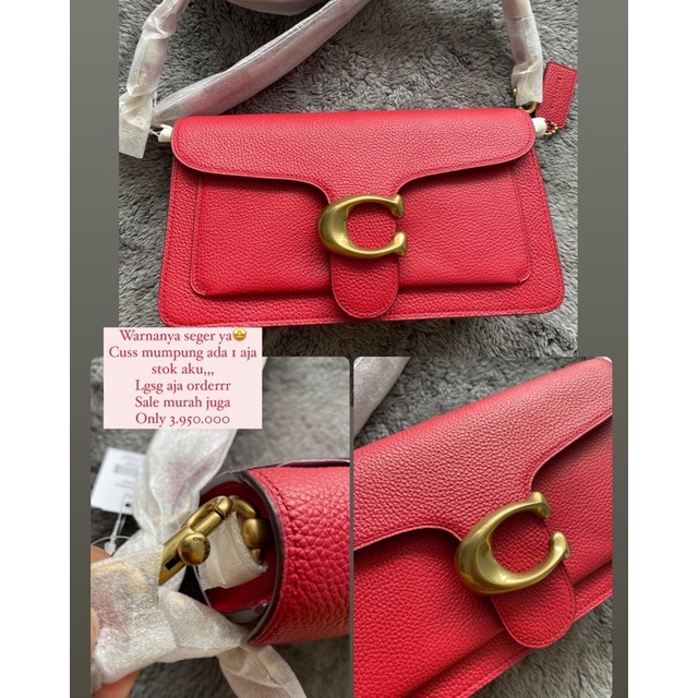 Jual COACH TABBY 26 (merah) | Shopee Indonesia