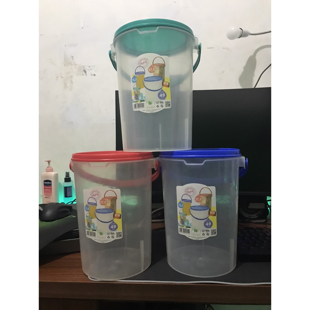 Jual Green Leaf ARETA (Handy Air Tight Container) 6 ltr | Shopee Indonesia