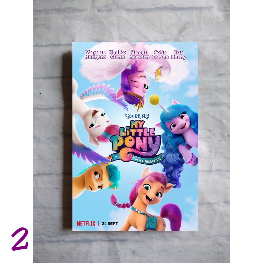 Jual Poster film My Little Pony A New Generation - hiasan dinding ...