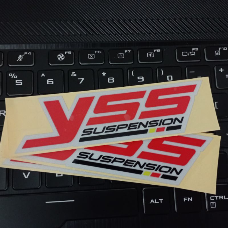 Jual sticker cutting printing yss suspension stiker reflective racing ...