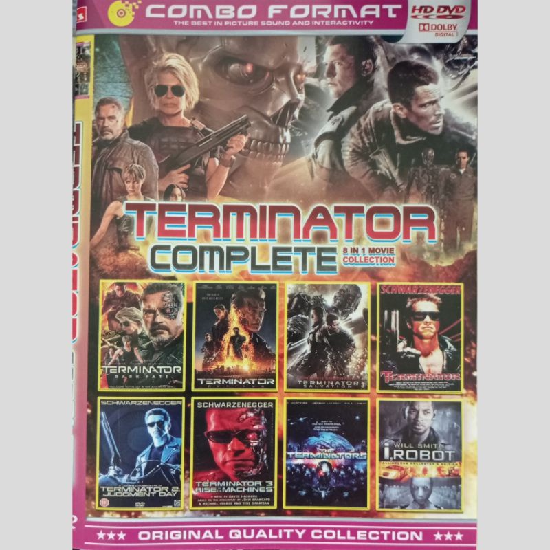 Jual KASET KOLEKSI FILM TERMINATOR COMPLETE | Shopee Indonesia
