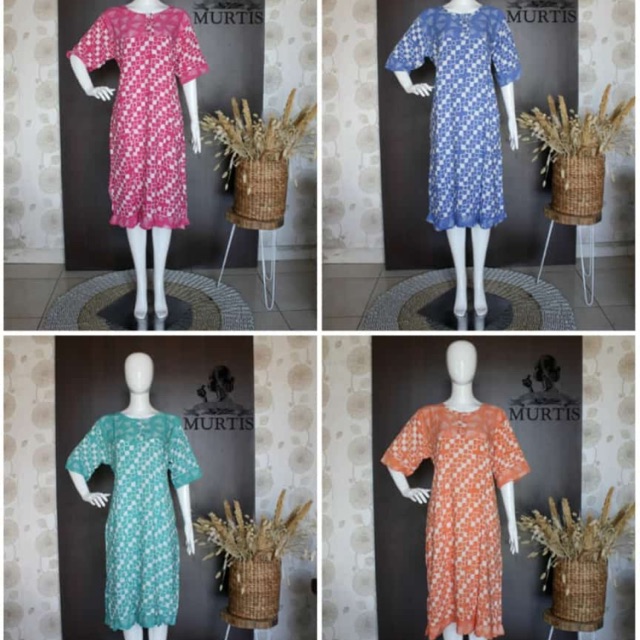 Jual Daster batik warna pastel 4 warna | Shopee Indonesia