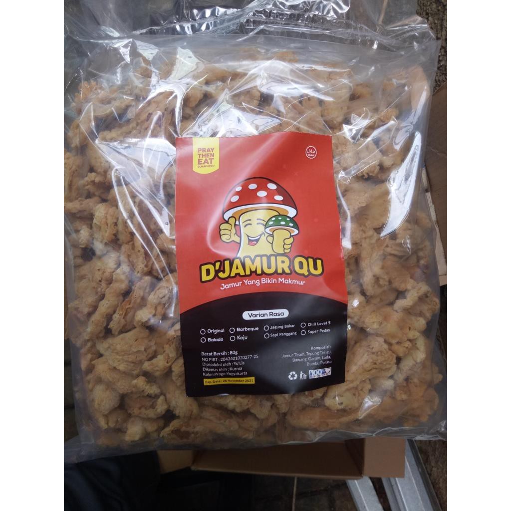 Jual Jamur Crispy / Jamur Crispi Kiloan / Djamurqu / Kripik Jamur ...